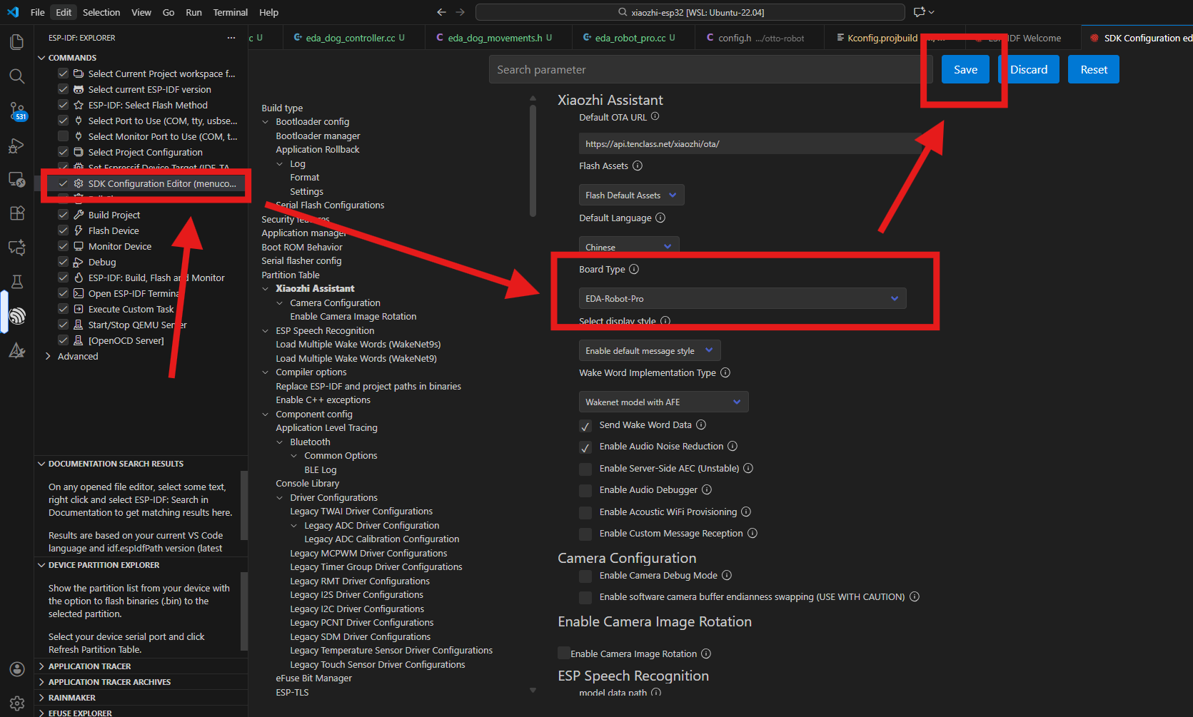 EDA-Robot机器狗🐶 烧录说明📕 | 嘉立创EDA教育与开源文档中心